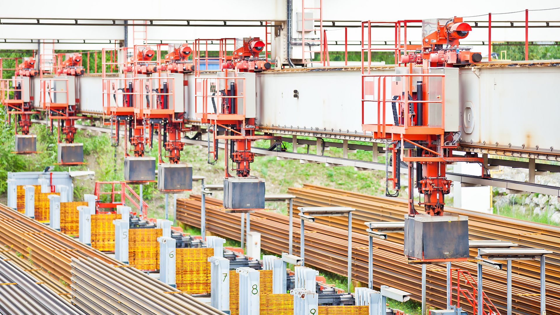 Rail handling - Kuenz